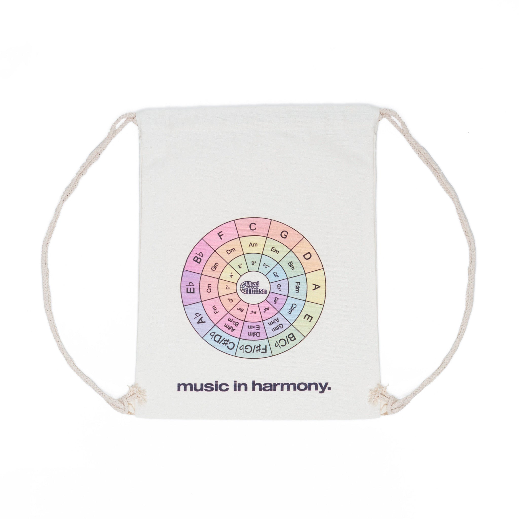 Wheel of Fifths – Drawstring Bag - Wheel of Fifths